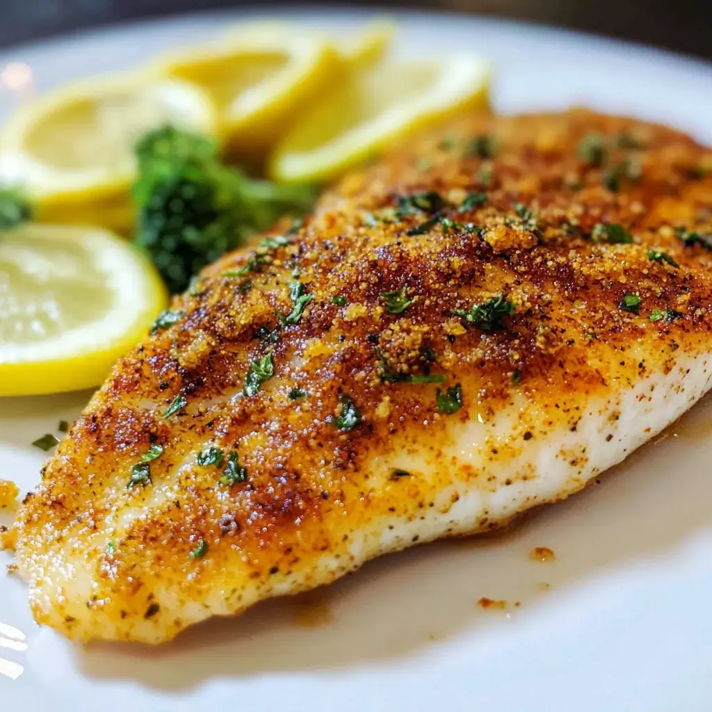 Crispy Baked Herb-Crusted Tilapia – Recipes Chat
